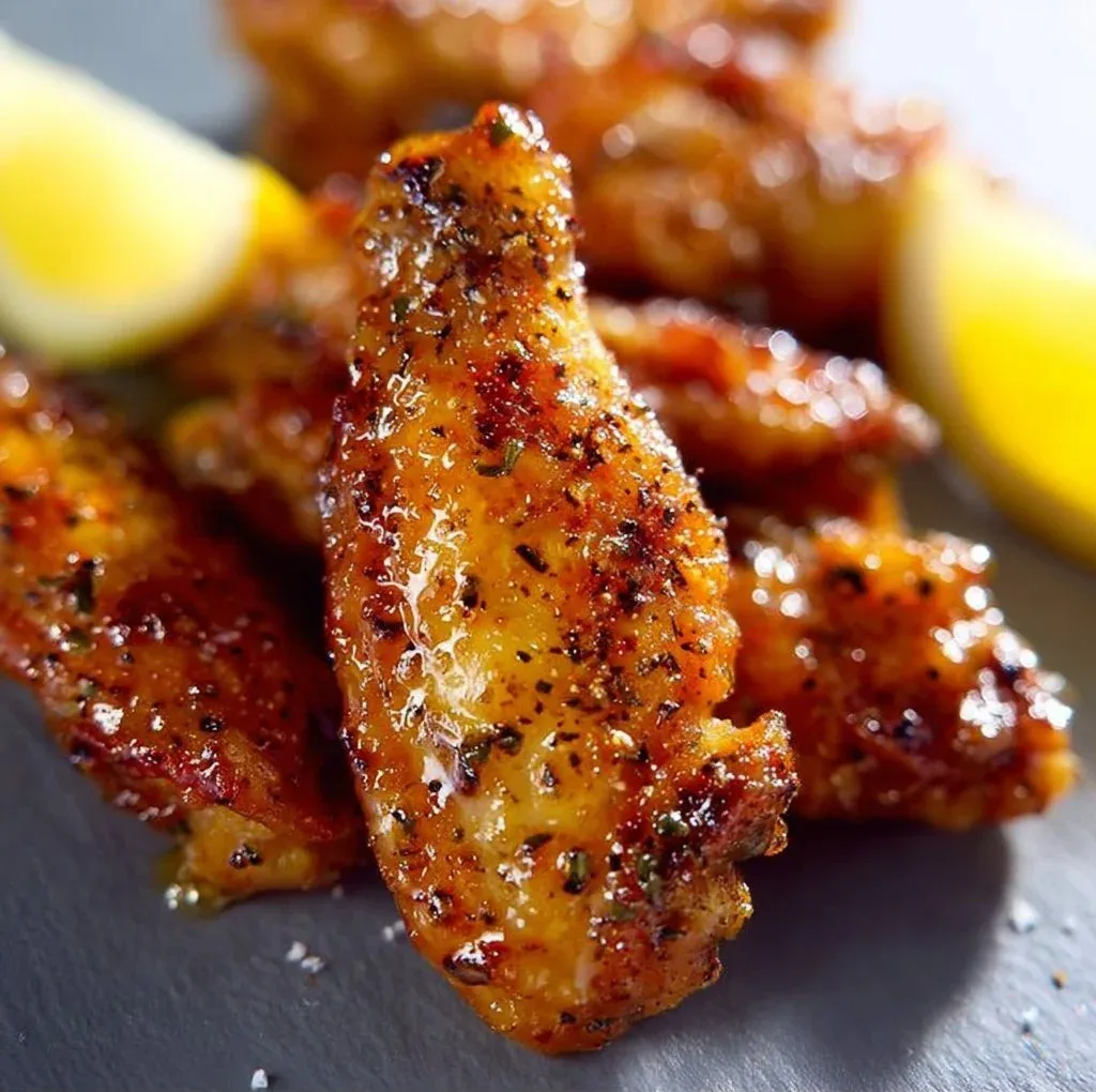 Honey Lemon Pepper Wings